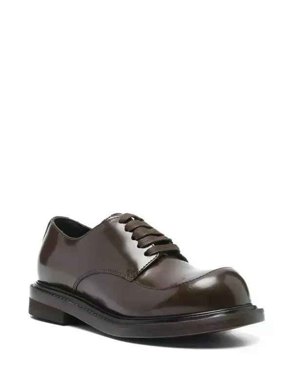 Moschino Leather Derby Shoes