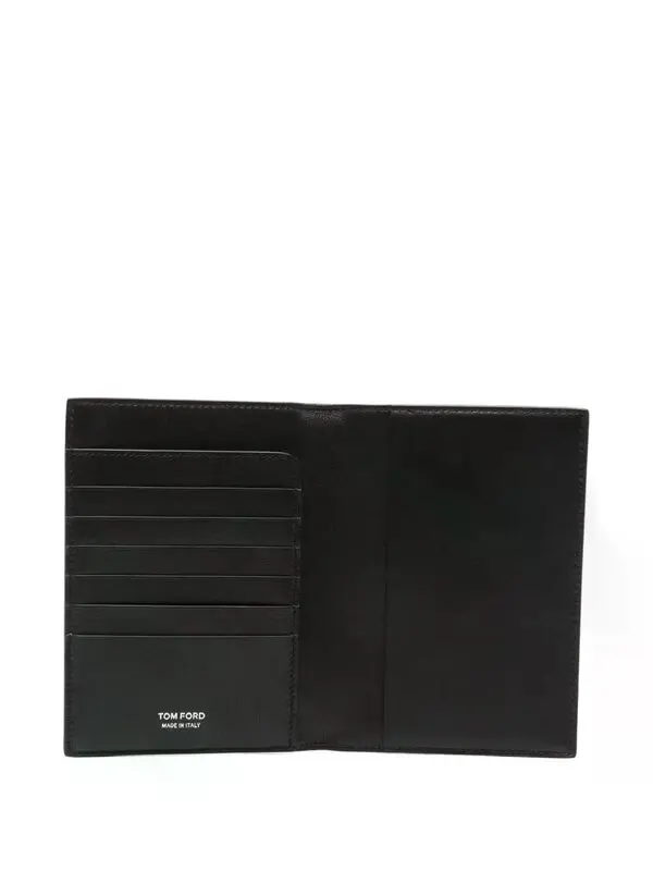 TOM FORD Crocodile-effect Leather Wallet