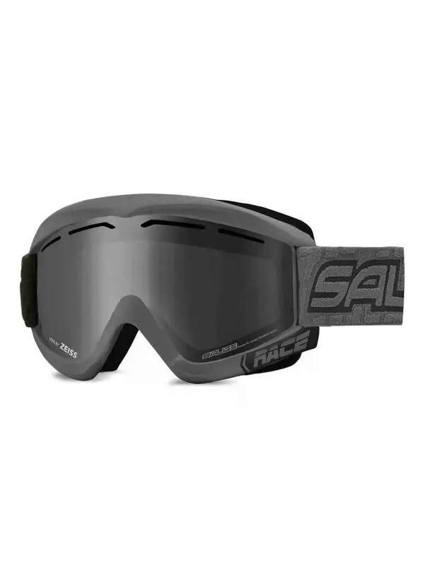 SALICE Elasticated-strap Ski Goggles - Grey