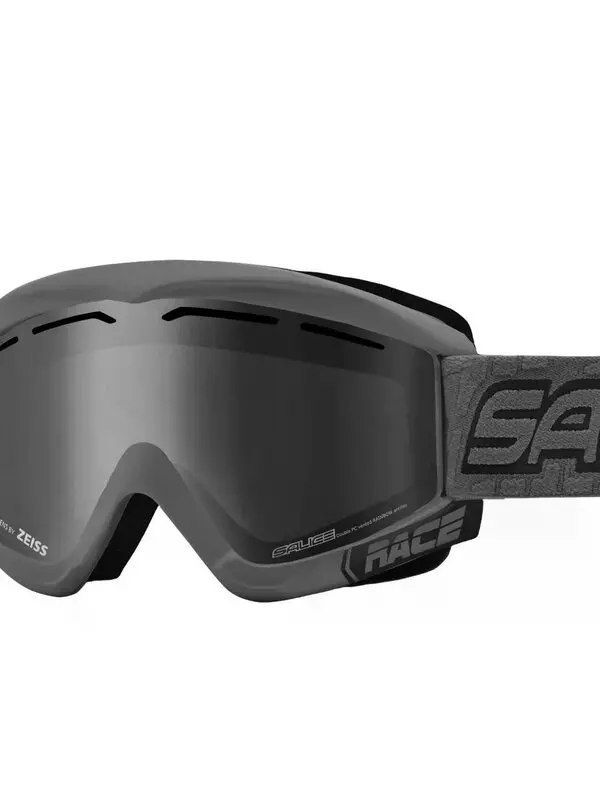 SALICE Elasticated-strap Ski Goggles - Grey