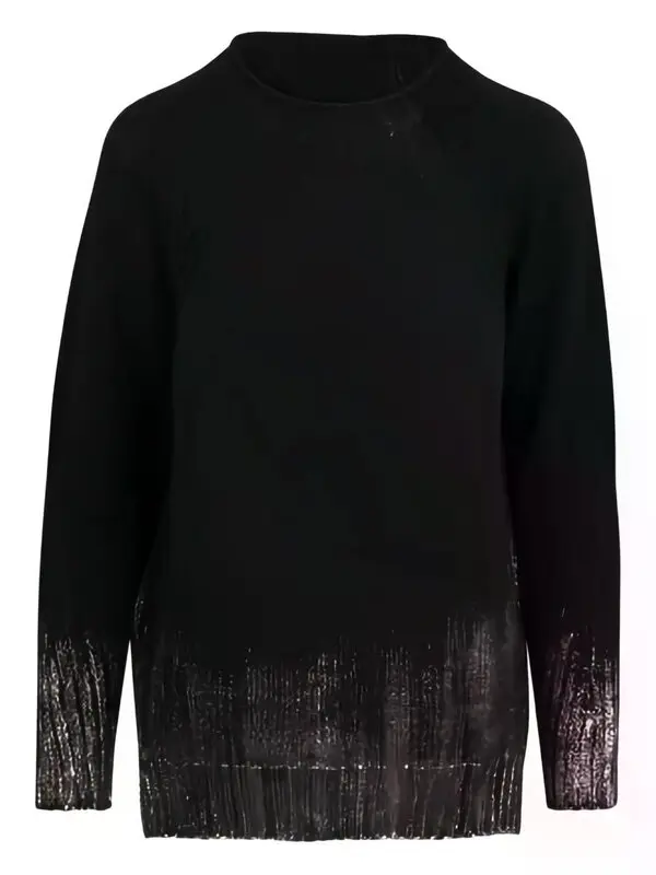 PLOUMANACH Ombre-effect Crew-neck Sweater