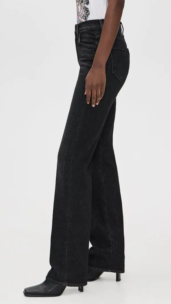 MOTHER The Rambler Zip Heel Jeans - Keep It Sharp