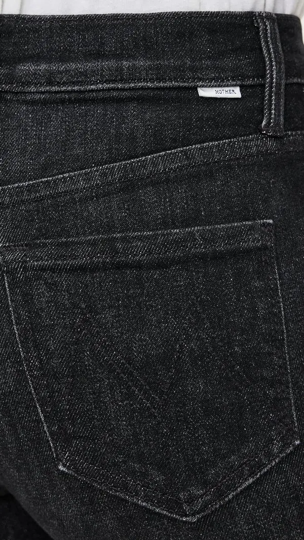 MOTHER The Rambler Zip Heel Jeans - Keep It Sharp