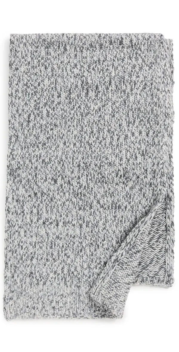 Vince Chunky Marl Scarf - Grey