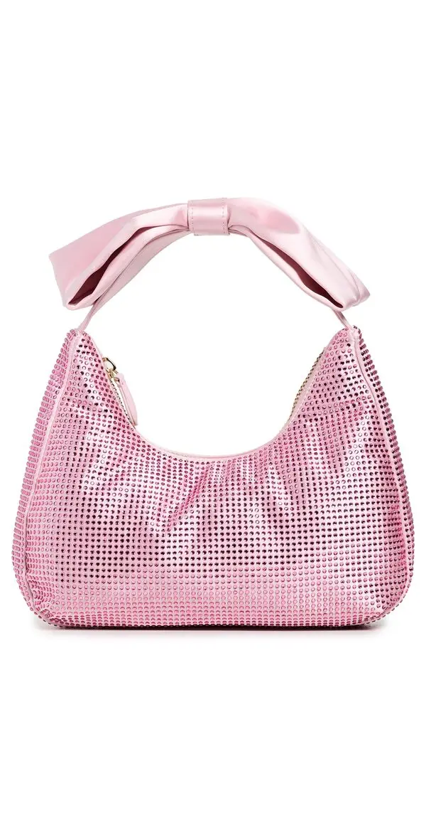 Stoney Clover Lane Rhinestone Embellished Bow Handle Bag