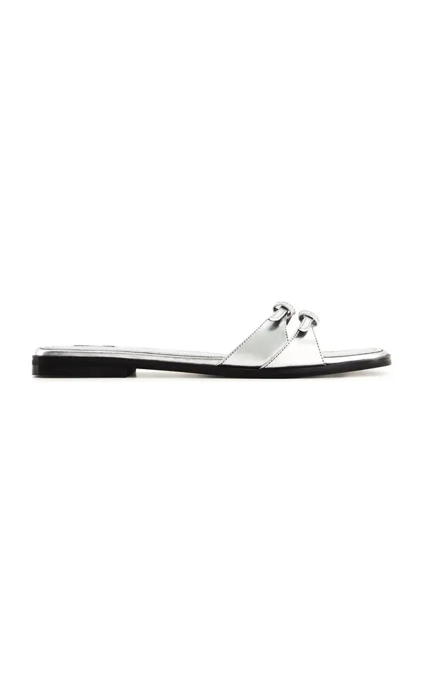 NODALETO Bulla Buckle Flat Sandal