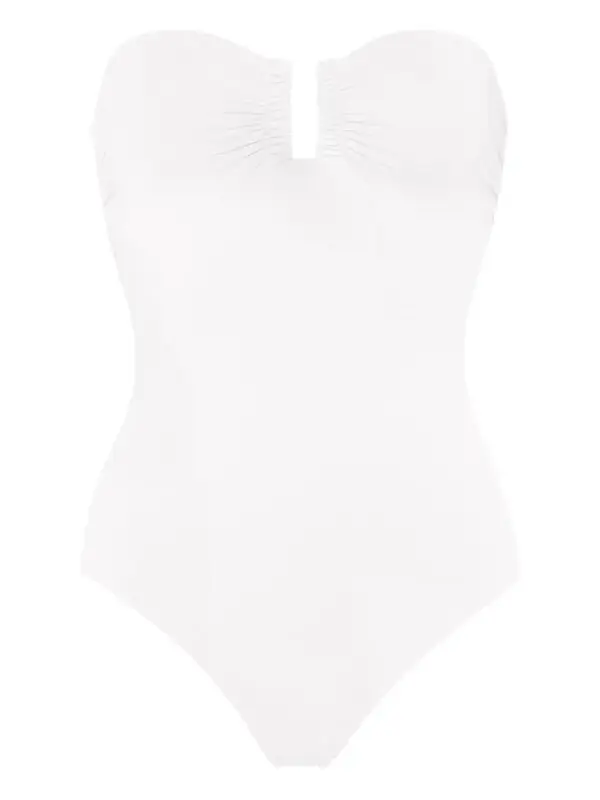 ERES Cassiopée Bustier Swimsuit - White