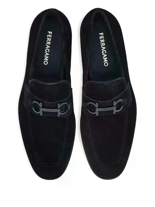 FERRAGAMO Gancini-buckle Loafers