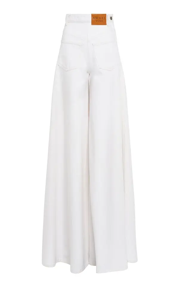 A.W.A.K.E. Mode Mirror Rigid High-rise Super-wide Jeans