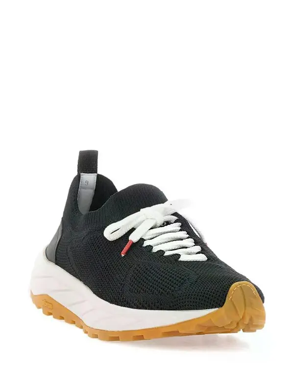 Kiton Leather-insert Sneakers