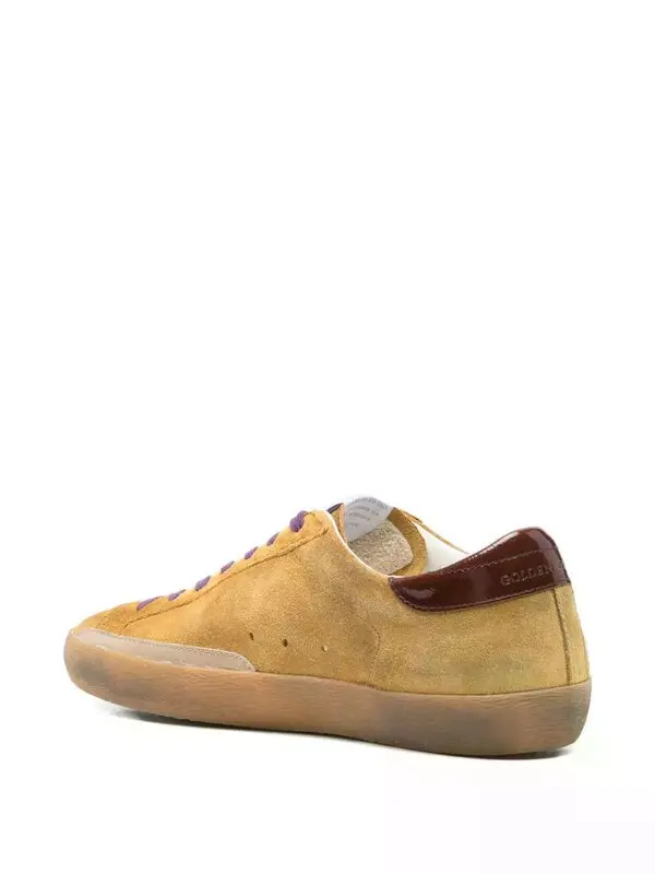 GOLDEN GOOSE Super-star Suede Sneakers - Yellow