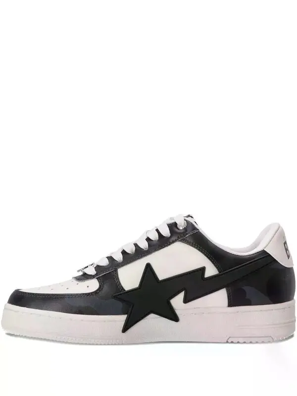 A BATHING APE Sta Logo-patch Sneakers - Black
