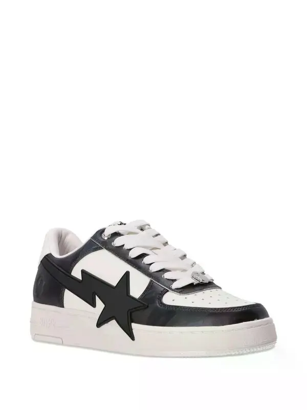 A BATHING APE Sta Logo-patch Sneakers - Black