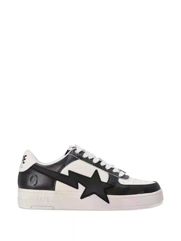 A BATHING APE Sta Logo-patch Sneakers - Black