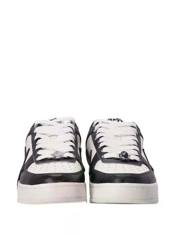 A BATHING APE Sta Logo-patch Sneakers - Black