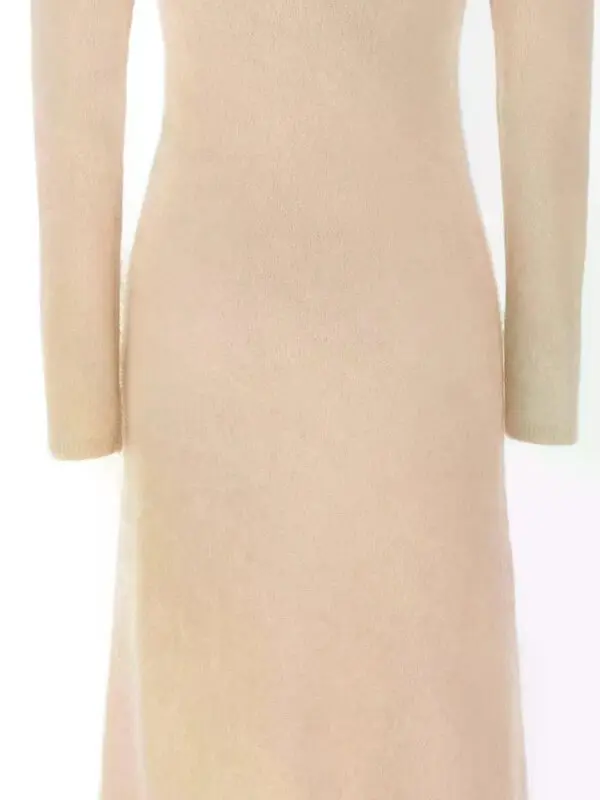 THE GARMENT Roma Long-sleeve Boat-neck Maxi Dress - Neutrals