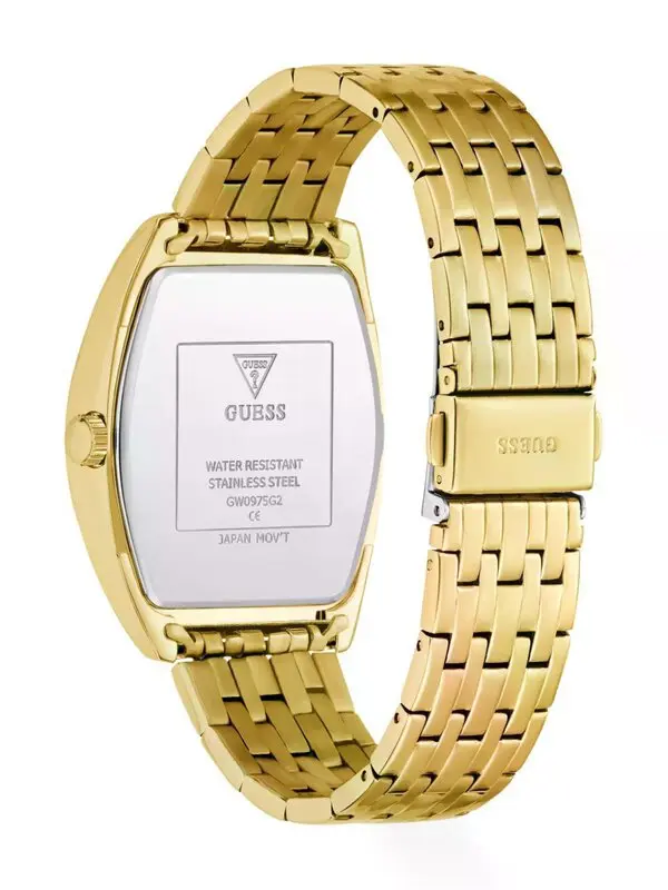 Guess Tonneau Chronograph Bracelet Watch