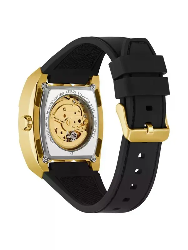 Guess Automatic Skeleton Dial Bracelet Watch