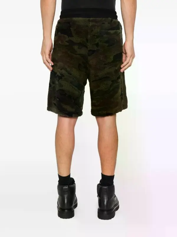Amiri Fleece Camo Shorts
