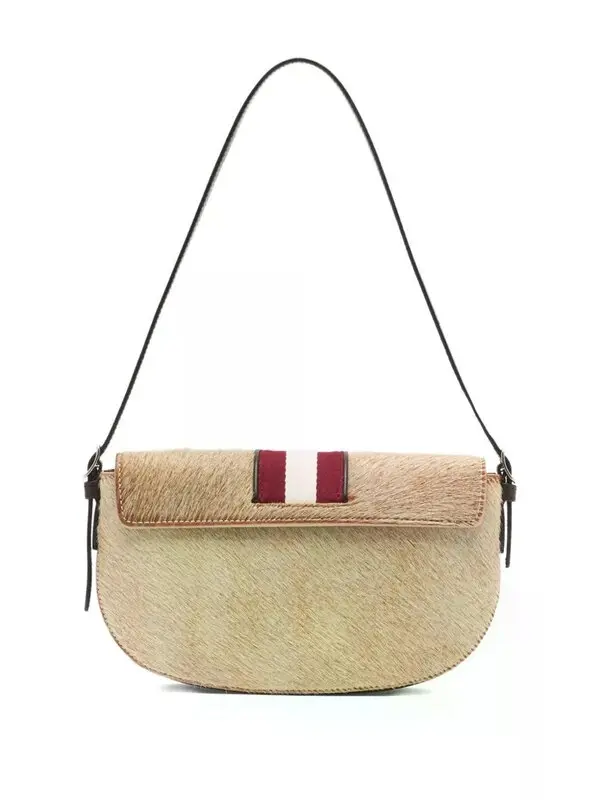 Bally Ribbon-detail Shoulder Bag - Neutrals