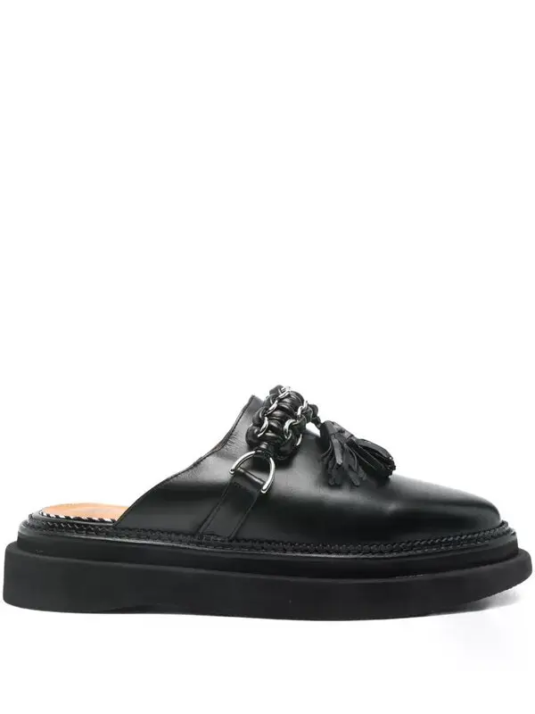 TOGA VIRILIS Pulla Leather Mules