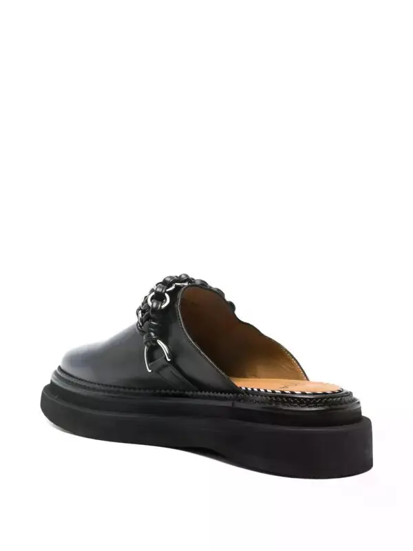 TOGA VIRILIS Pulla Leather Mules