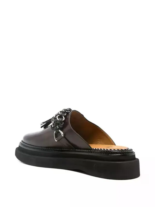 TOGA VIRILIS Pulla Leather Mules