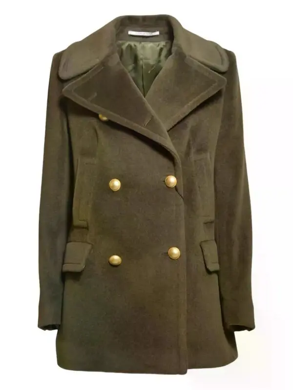 Tagliatore Double-breasted Coat - Brown