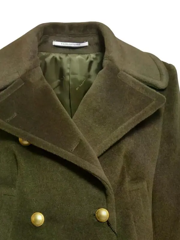 Tagliatore Double-breasted Coat - Brown