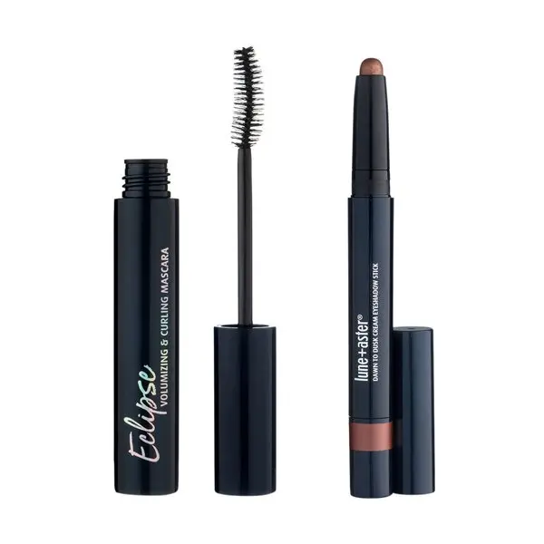 LUNE+ASTER Perfect Eye Duo Black / Shimmer Warm Copper - One-color