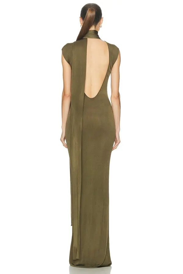 SRG Dianne Scarf Wrap Gown