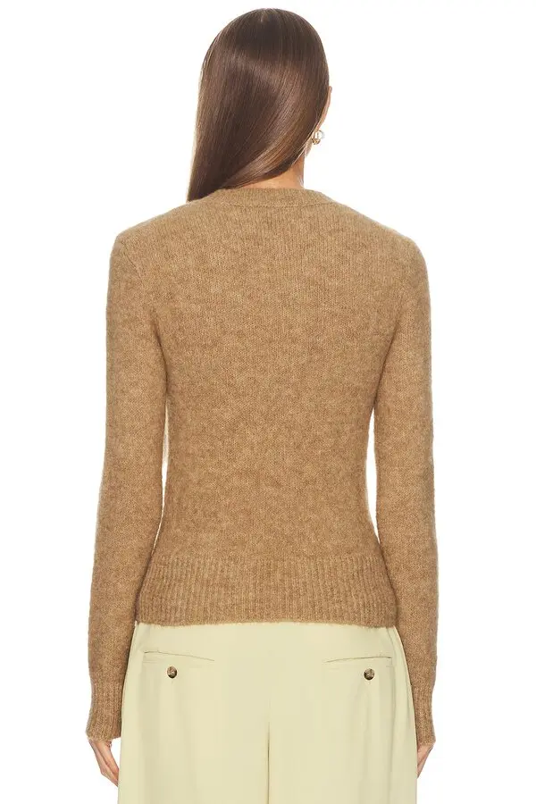 AMI Paris Crewneck Sweater - Camel