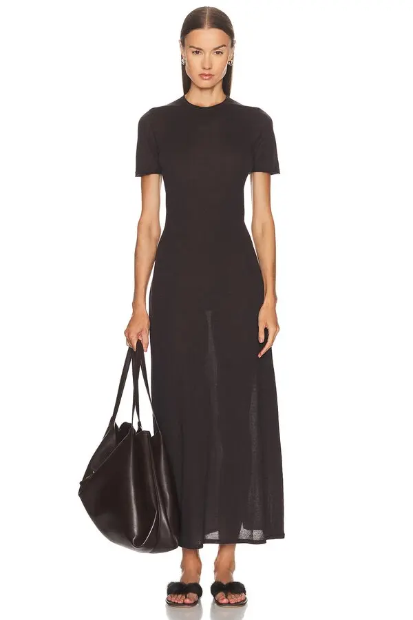 FERRAGAMO Sheer Maxi Dress