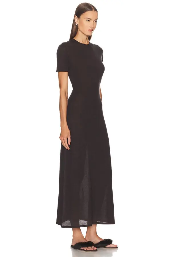 FERRAGAMO Sheer Maxi Dress