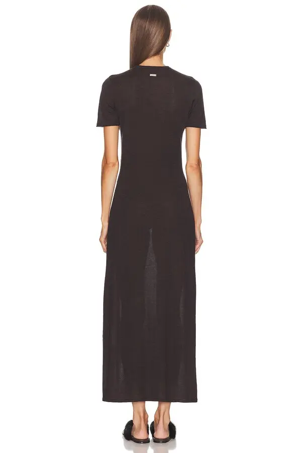 FERRAGAMO Sheer Maxi Dress