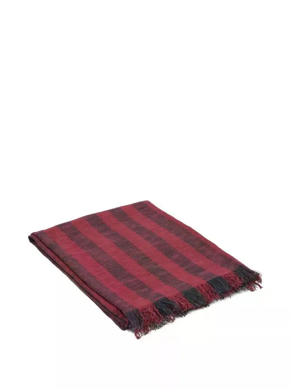 TOM DIXON Band Striped Throw