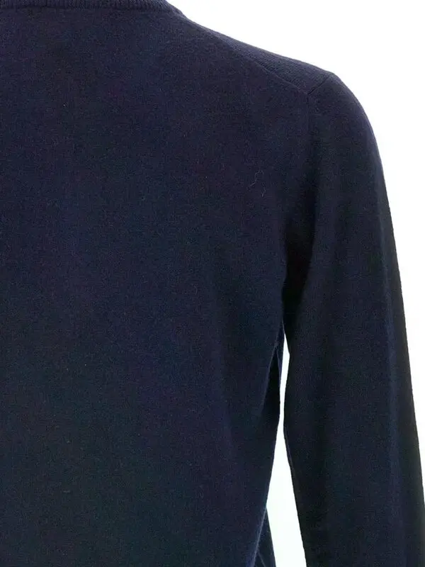 DELLA CIANA Zip Stand-up Collar Sweater
