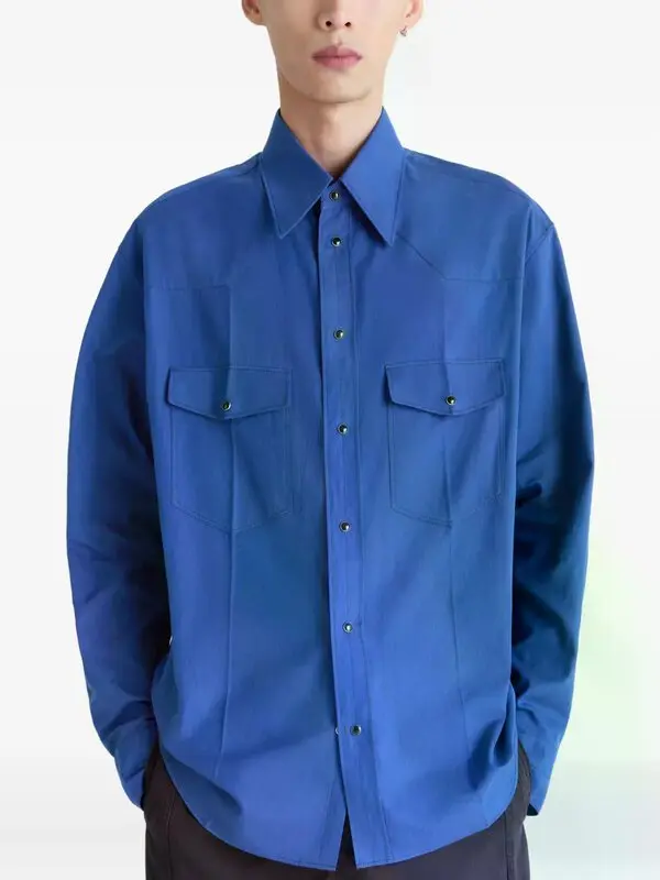 LEMAIRE Yoke-detail Chest-pockets Shirt