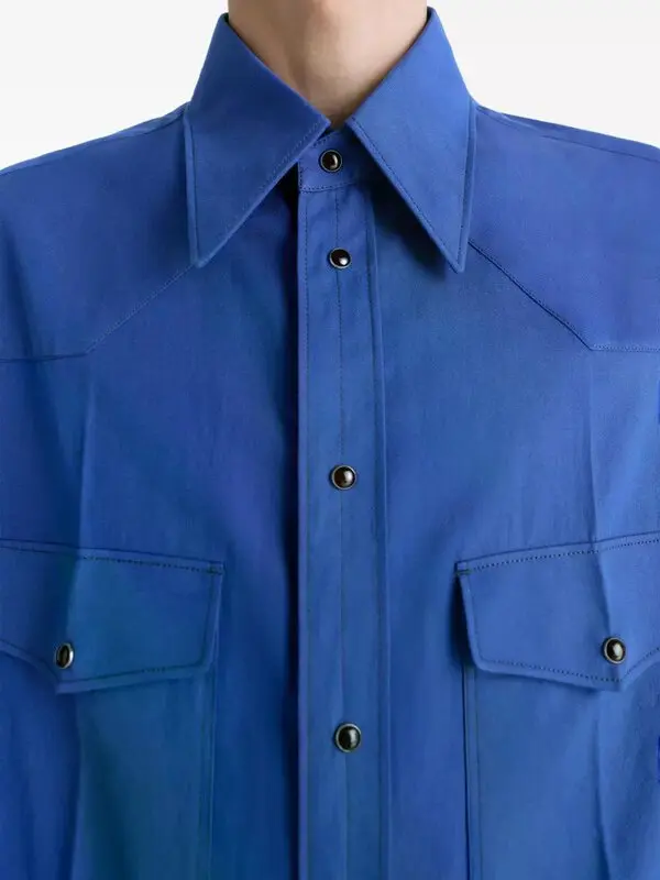 LEMAIRE Yoke-detail Chest-pockets Shirt