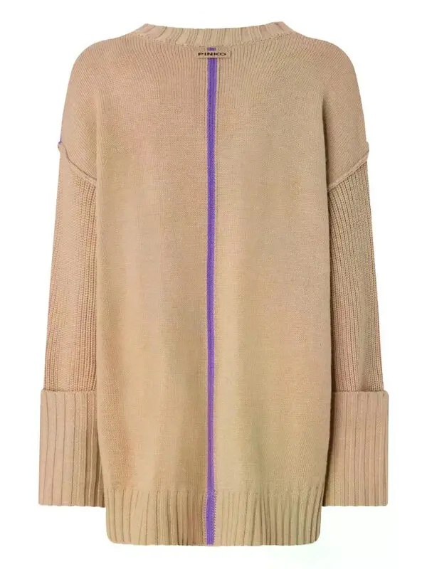 Pinko Ribbed Cardigan With Pockets