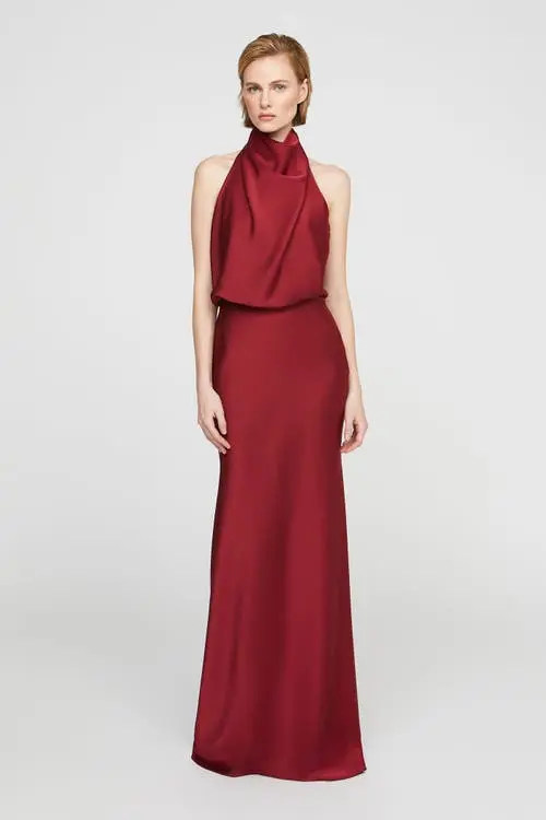 Halston Ada Halterneck Gown