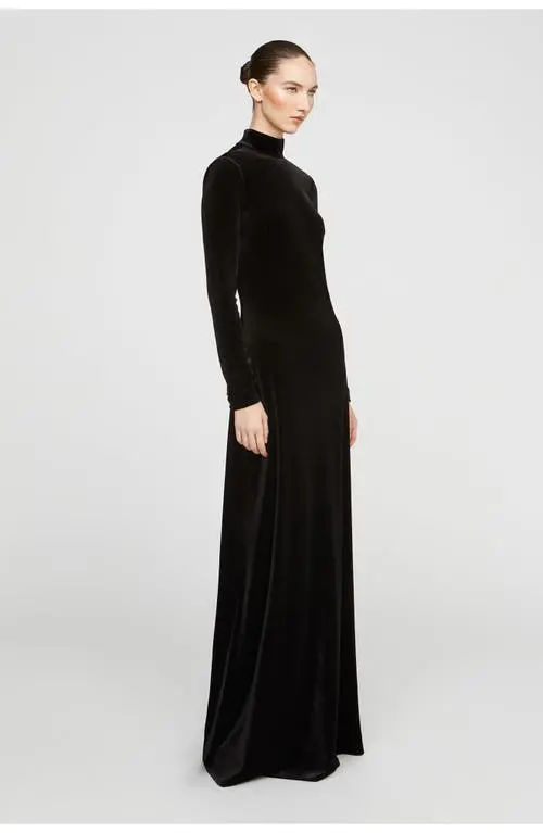 Halston Kaia Velvet Gown