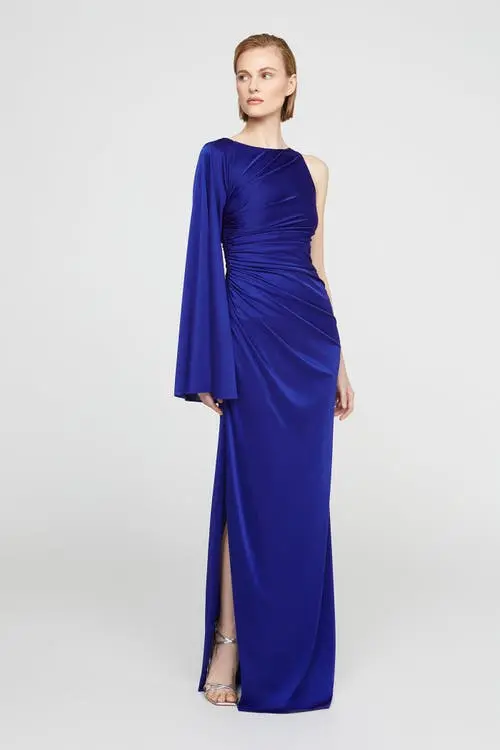 Halston Elysia Jersey Gown