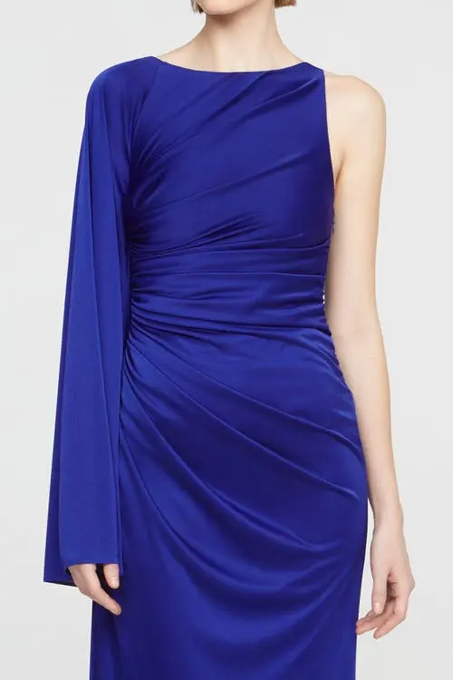 Halston Elysia Jersey Gown