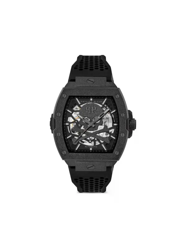 Philipp Plein The $keleton Frosted 44mm - Black