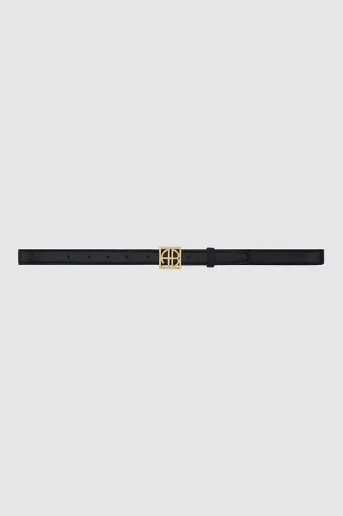 ANINE BING Monogram Leather Belt