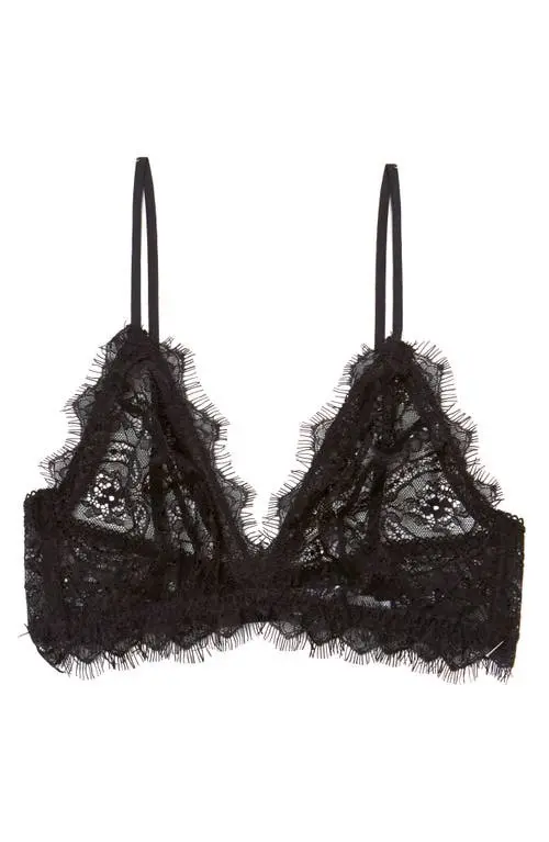 ANINE BING Lace Bra With Trim