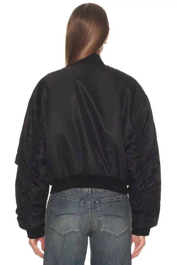 Balenciaga Standard Bomber Jacket - Black