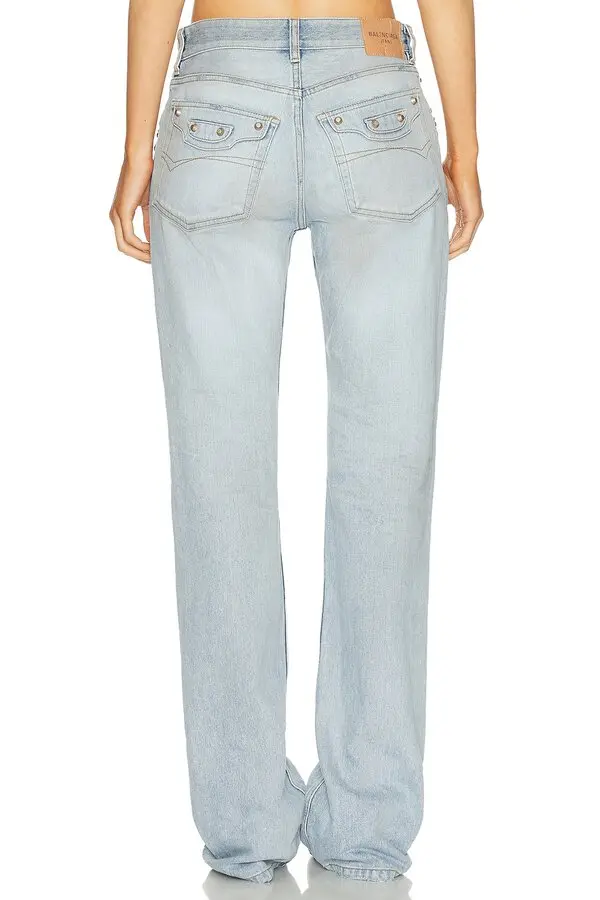 Balenciaga City Straight-leg Jeans