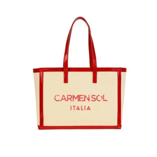 Carmen Sol Capri Tote Bag - Red